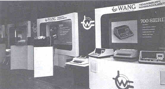 PHOTO ARCHIVE - Wang Labs Booth at 1970 WESCON show
